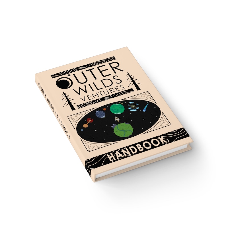 Outer Wilds Ventures Faux Hardcover Journal - Etsy
