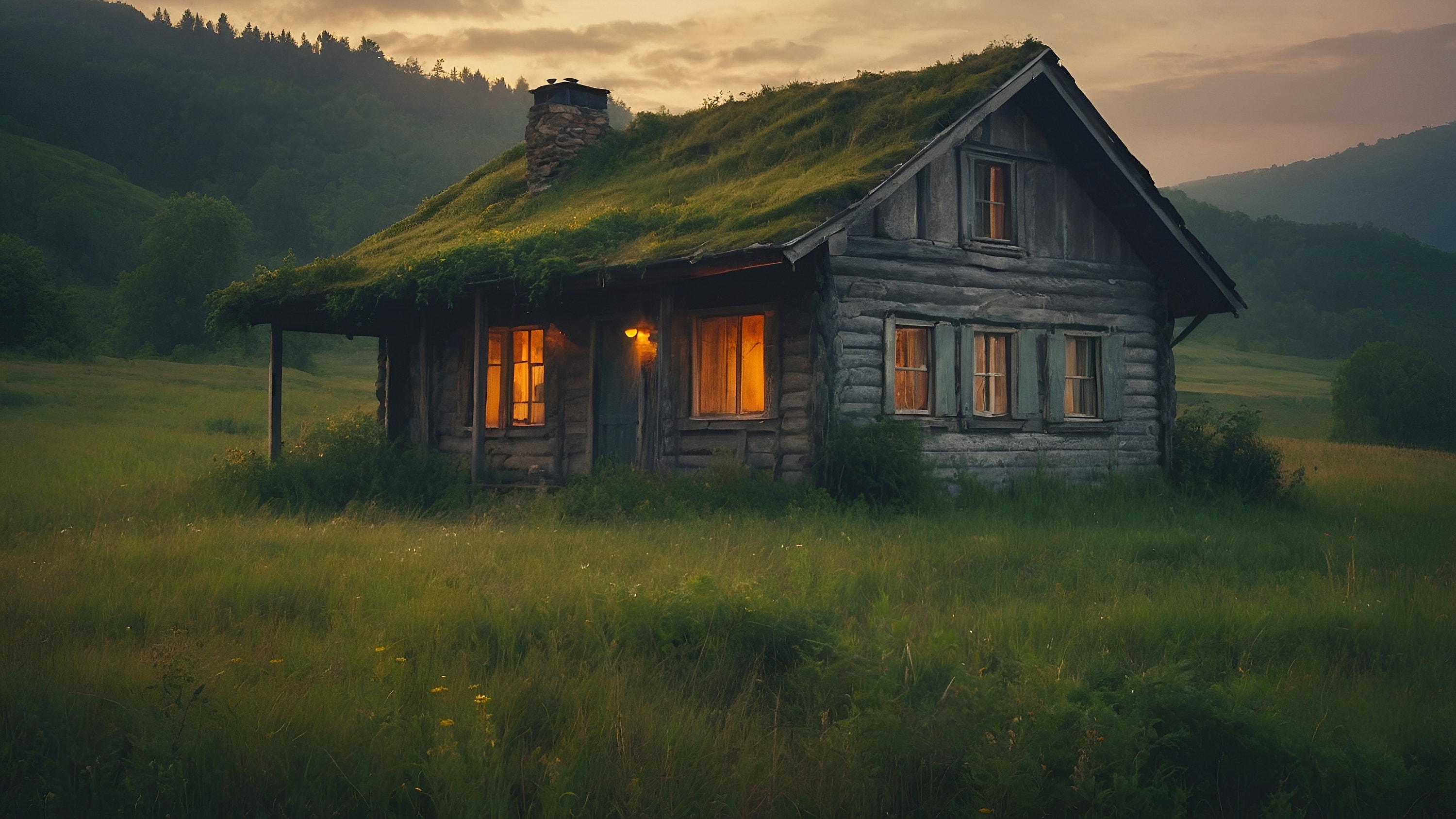 Nature Forest Cottage - Etsy