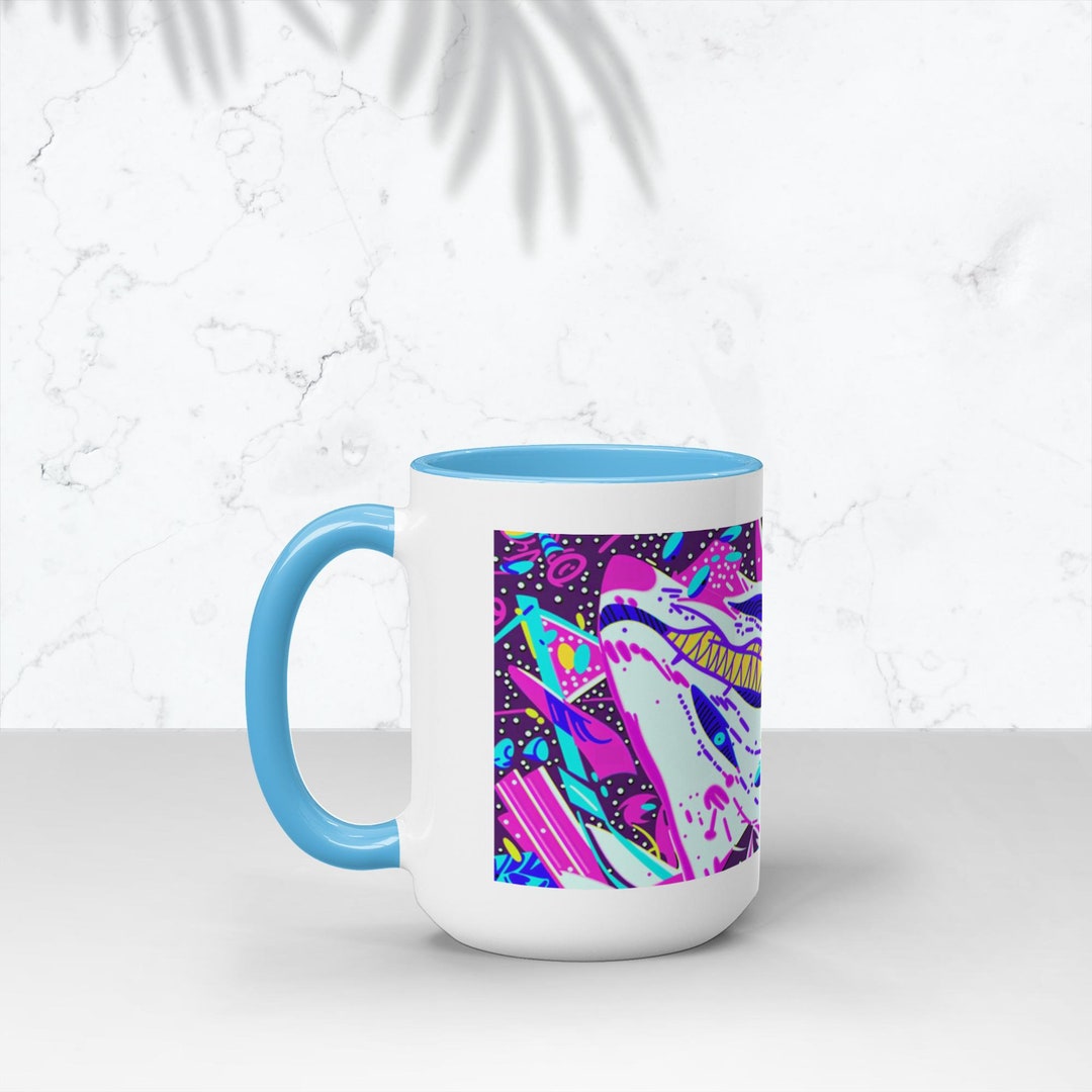Chainsaw Man Fox Devil Pop Art Mug - Etsy