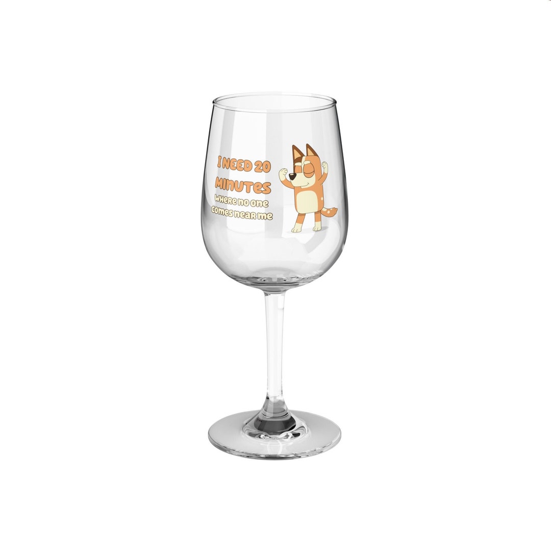Bluey Wine Glass, 12oz, Mothers Day Gift, Best Mum Glass, Bluey Beer ...