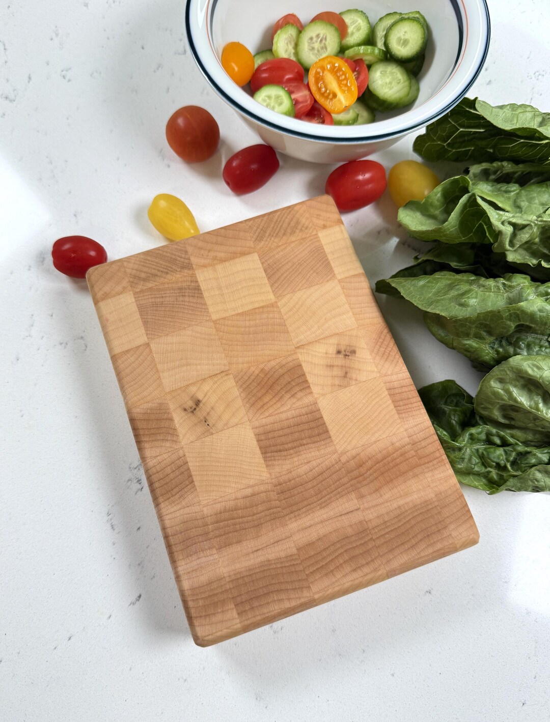 Mini Cutting Board, 5"x7" or 6"x9" End Grain Cutting Board, Christmas ...