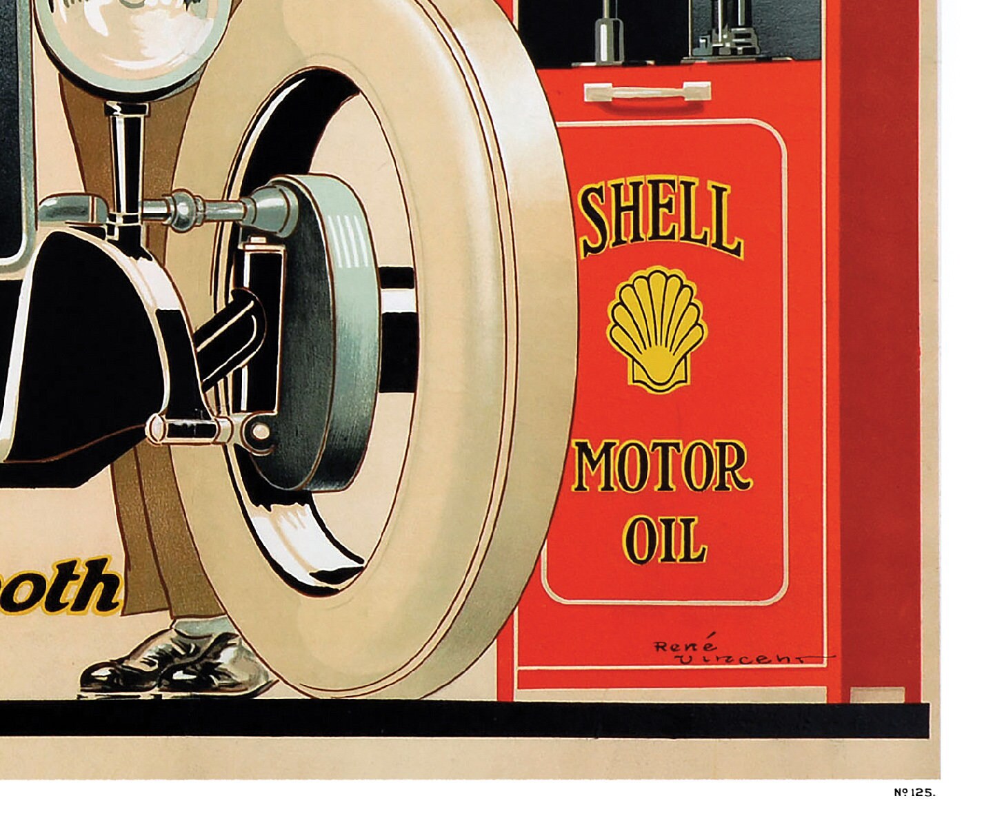 Poster Shell Spirit and Motor Oil 1926 | 24x16" A2 Size | Old ...