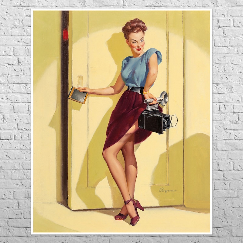 Gil Elvgren - Etsy