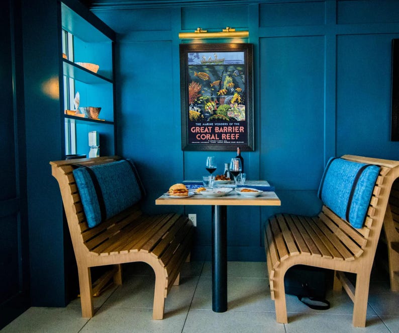 Poster Great Barrier Coral Reef, 1933 | 21x34" Big Size | Australia ...