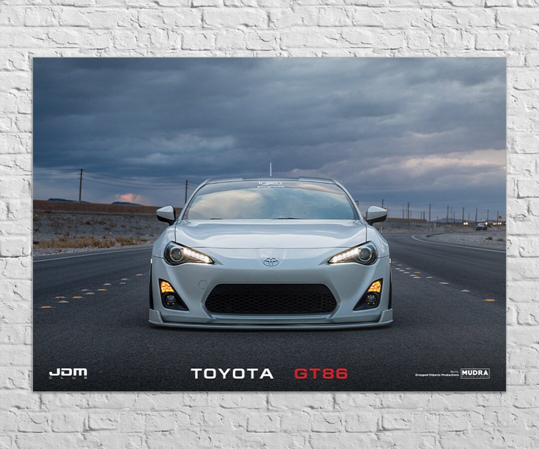 Poster Toyota GT86 JDM Automotive 24x33 Big Size Japan Classic - Etsy