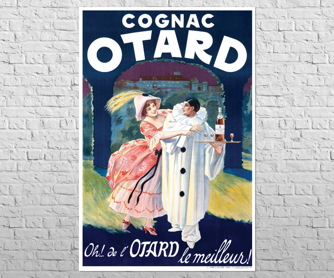 Poster Cognac Otard, 1922 | 22x33" Big Size A1 | Vintage Wall Art ...