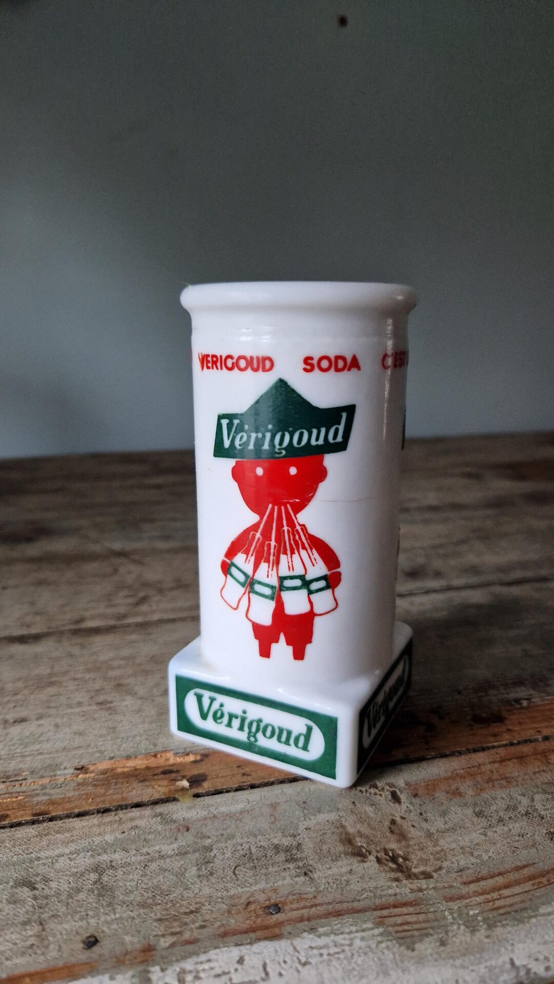 Vintage Opaline French Verigoud Soda Straw Holder. - Etsy