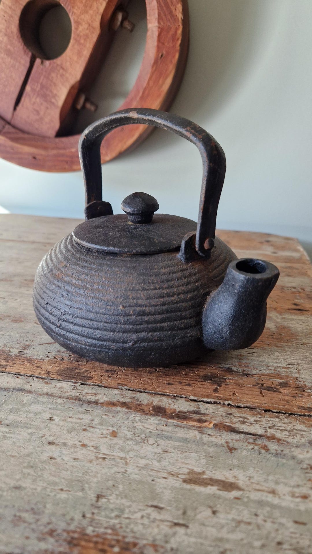 Cute Small Cast Iron French Tea Pot. - Etsy