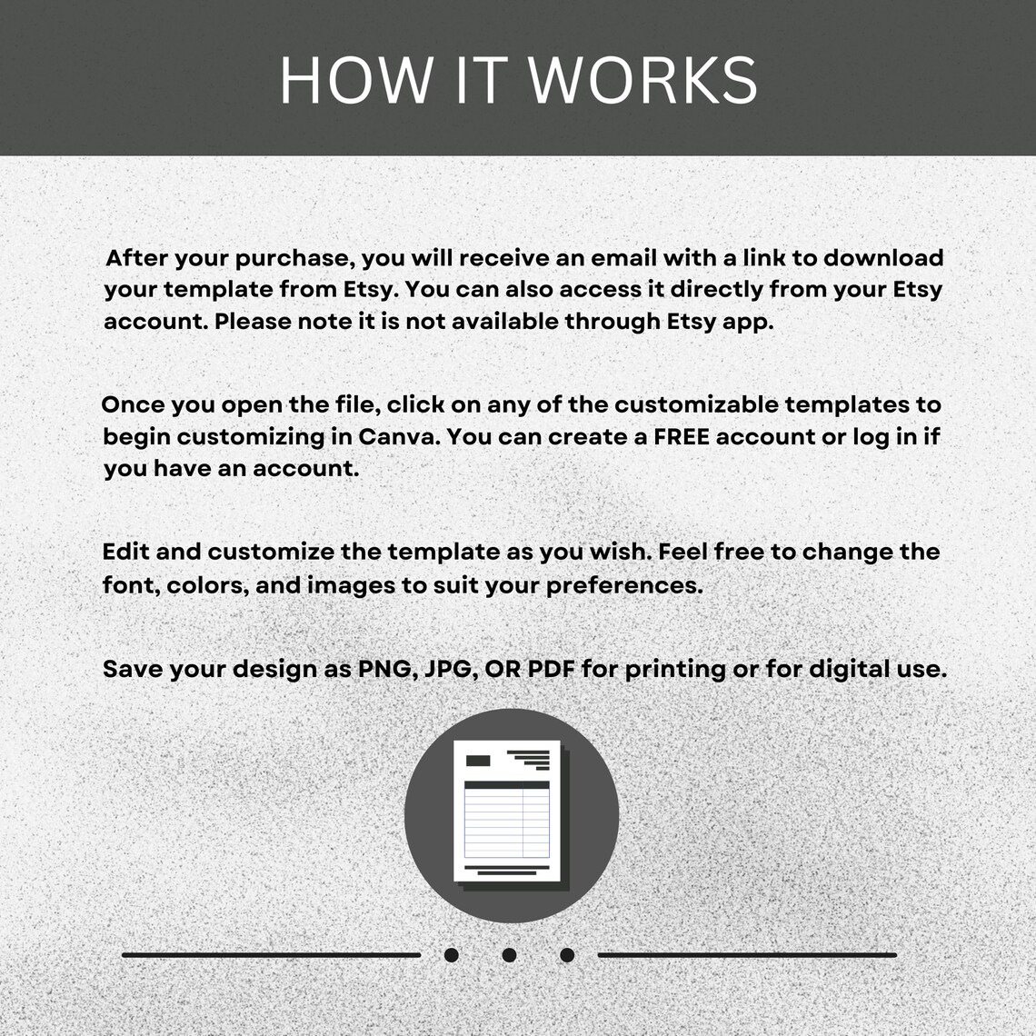 Editable Craft Business Order Form, Canva Template Design, Custom Craft ...