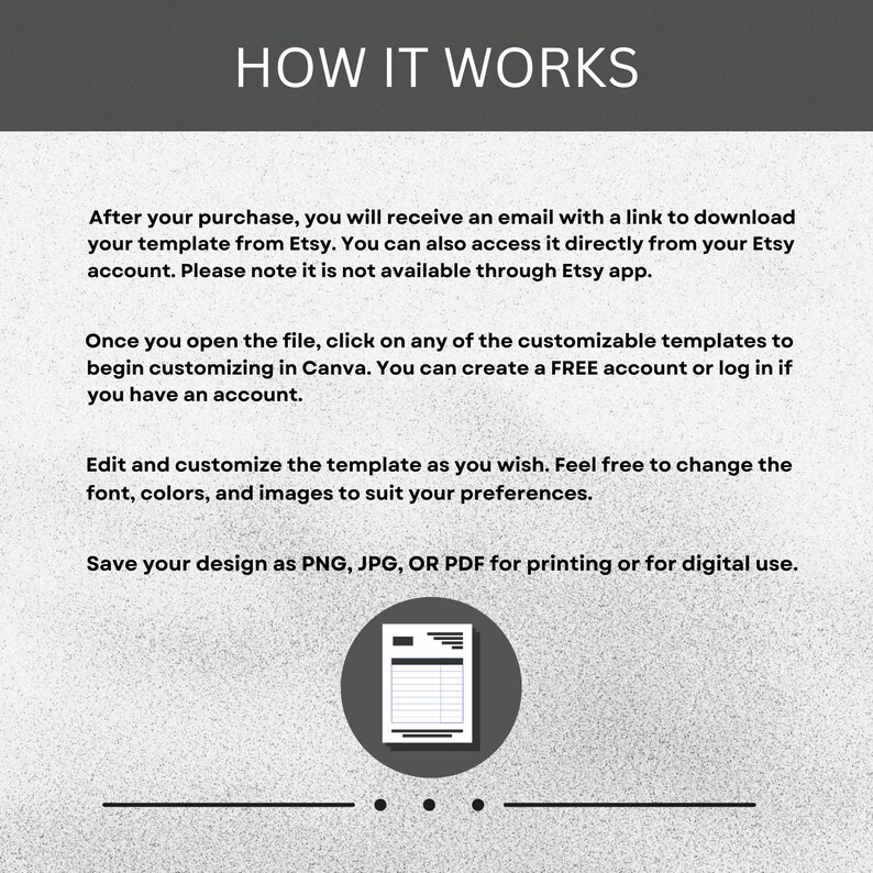 Editable Craft Business Order Form, Canva Template Design, Custom Craft ...