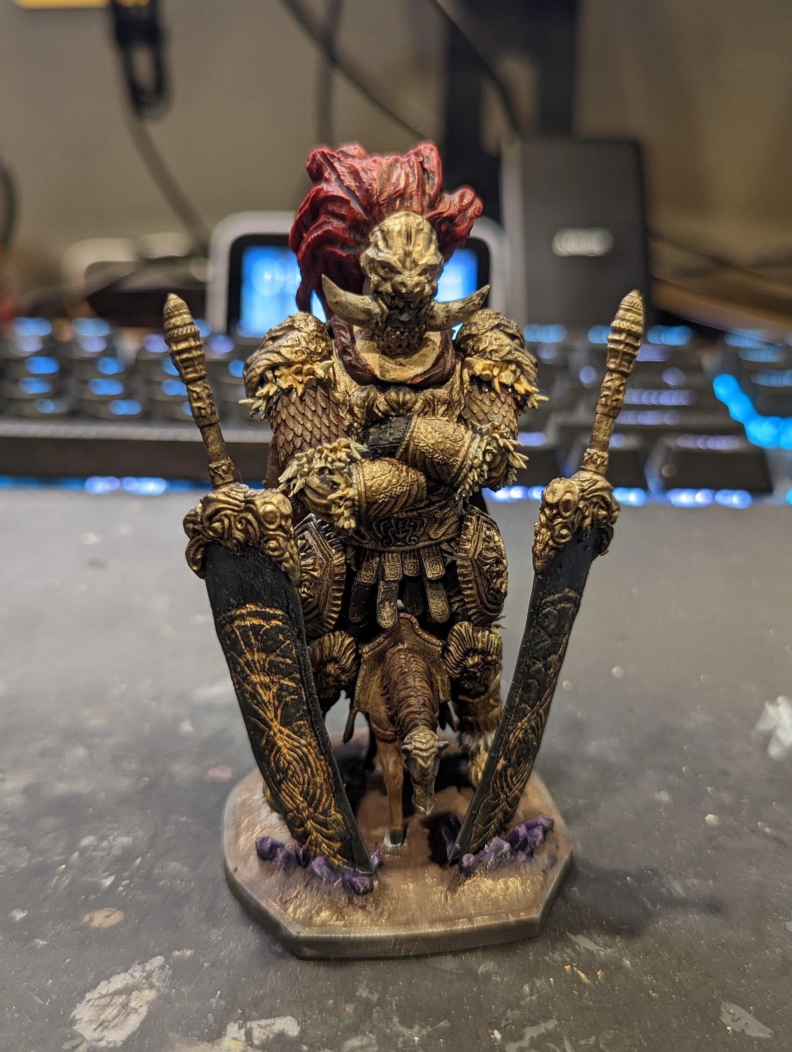 12K SLA Radahn Elden Ring Figure, Fantasy Figure, Fan Art Figure, Elden ...