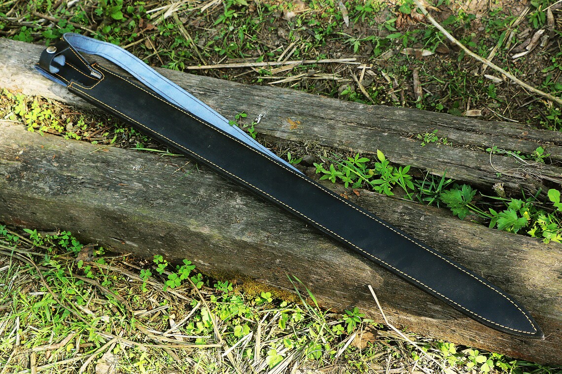 Hand Forged Damascus Steel King Solomon Sword: Medieval Crusader Knight ...