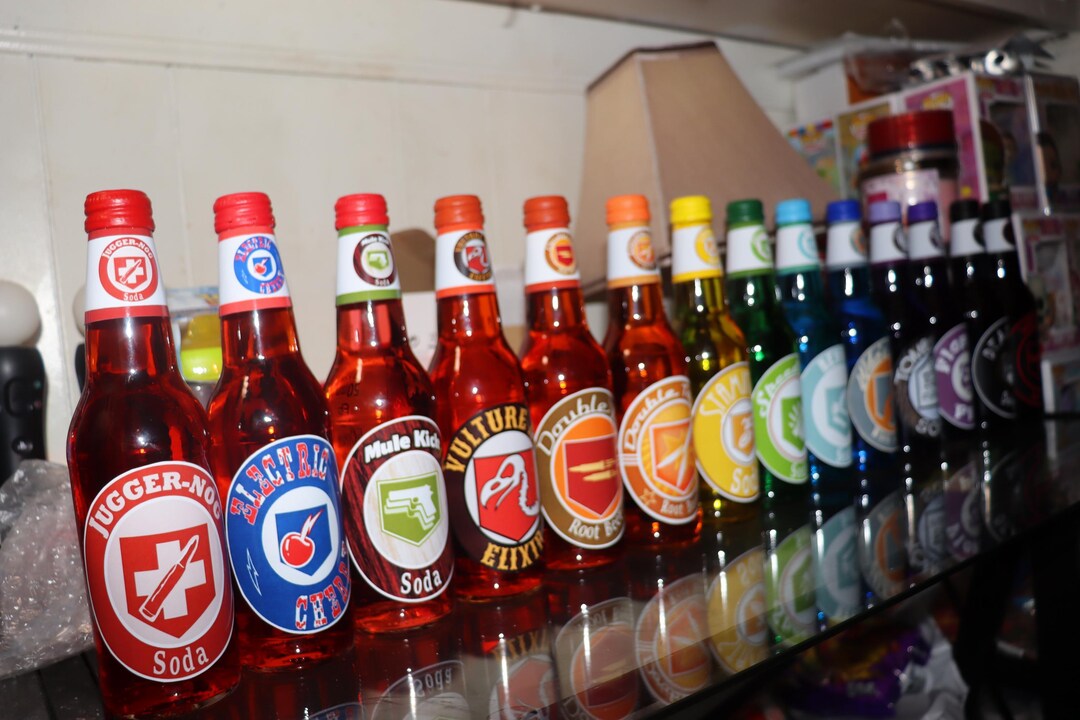 Zombie Perk Bottles - Etsy