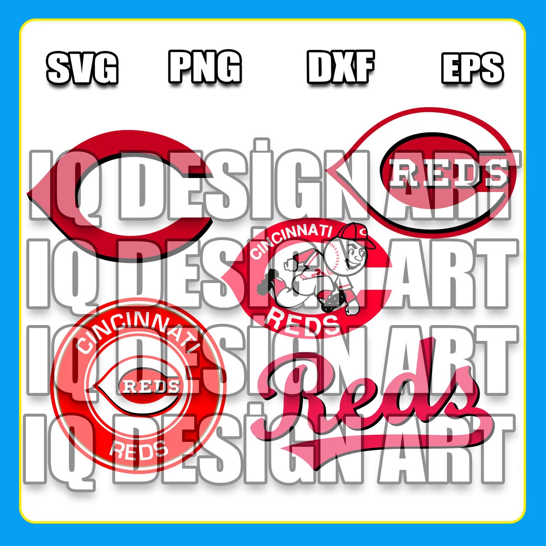 Cincinnati Redss SVG PNG, Svg Sports Files, Svg for Cricut, Clipart ...