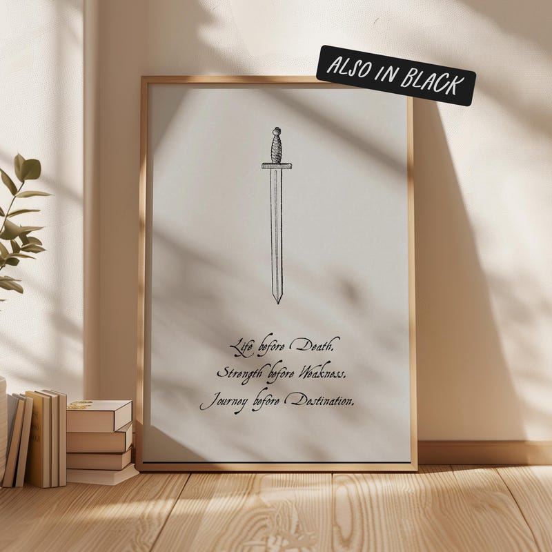 Strength Quote Posters - Etsy