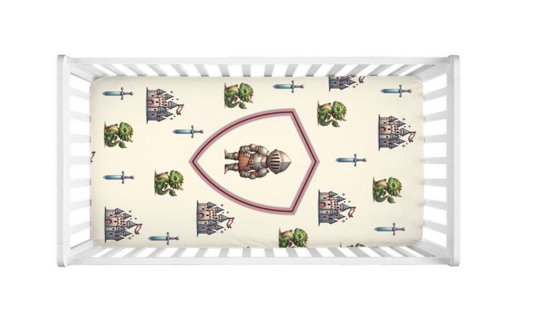 Armor of God Nursery Fitted Crib Sheet Christian Nursery Bedding Baby ...