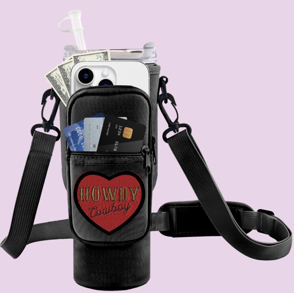 Howdy Western Aesthetic Cowboy Stanley Accessory Pouch for Tumbler ...