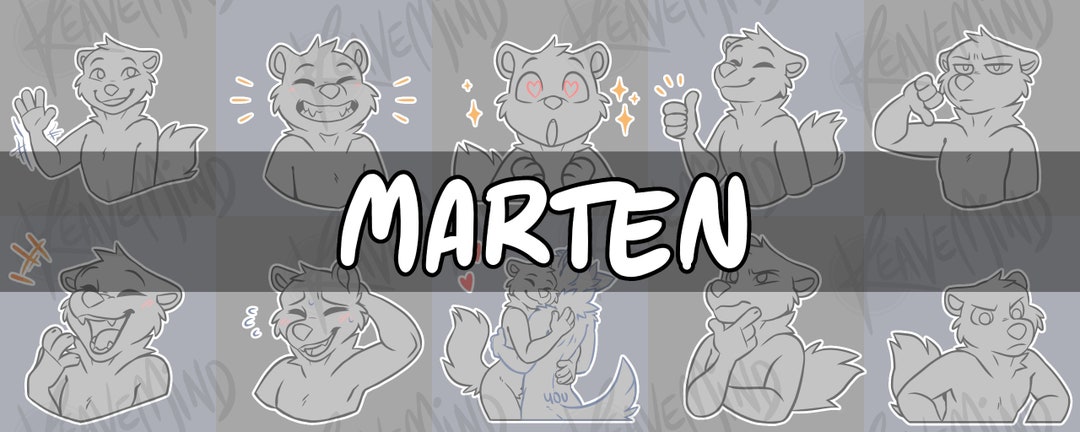 Basic Sticker Pack Lines - Marten - Etsy