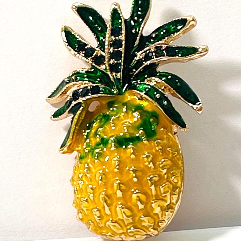 Pineapple Pin - Etsy