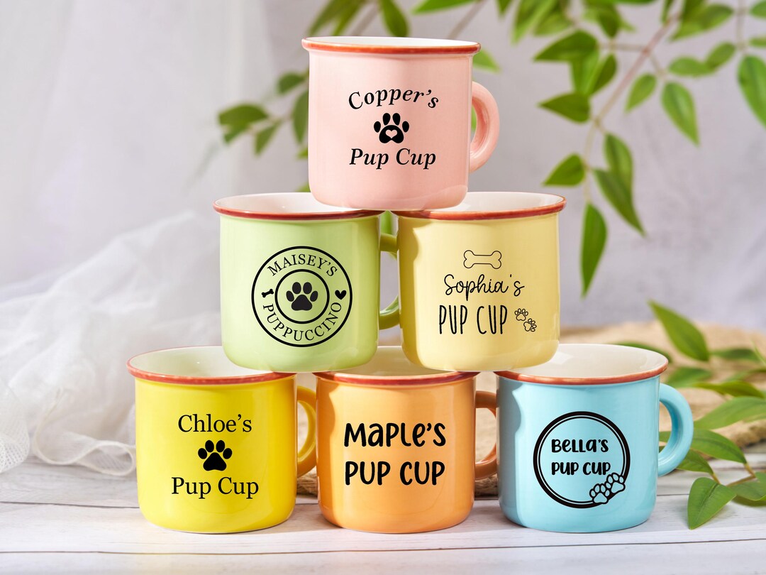 Personalized Pet Puppuccino Pup Cup, Gift for Dog, Birthday Gift for ...