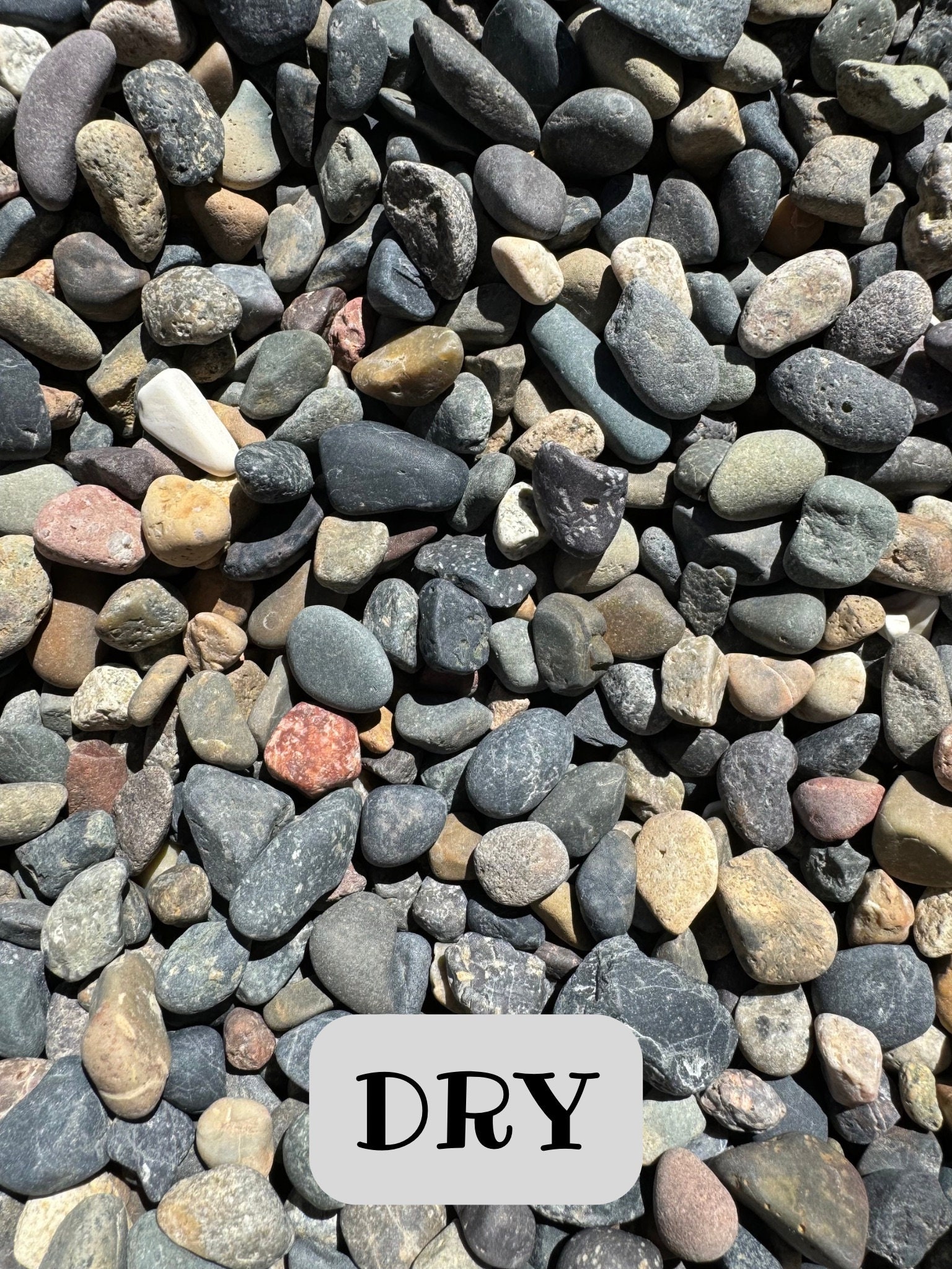 Natural Hand Picked Mixed Mexican Beach Pebbles, 1/4"-1/2", Decorative ...