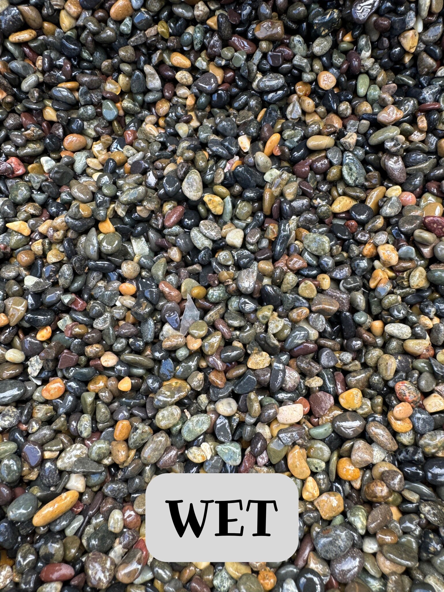 Natural Hand Picked Mixed Mexican Beach Pebbles, 1/8"-1/4", Decorative ...