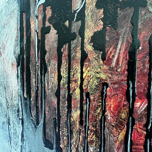 Distraction / Original Abstract Painting / 40"x30" - Etsy