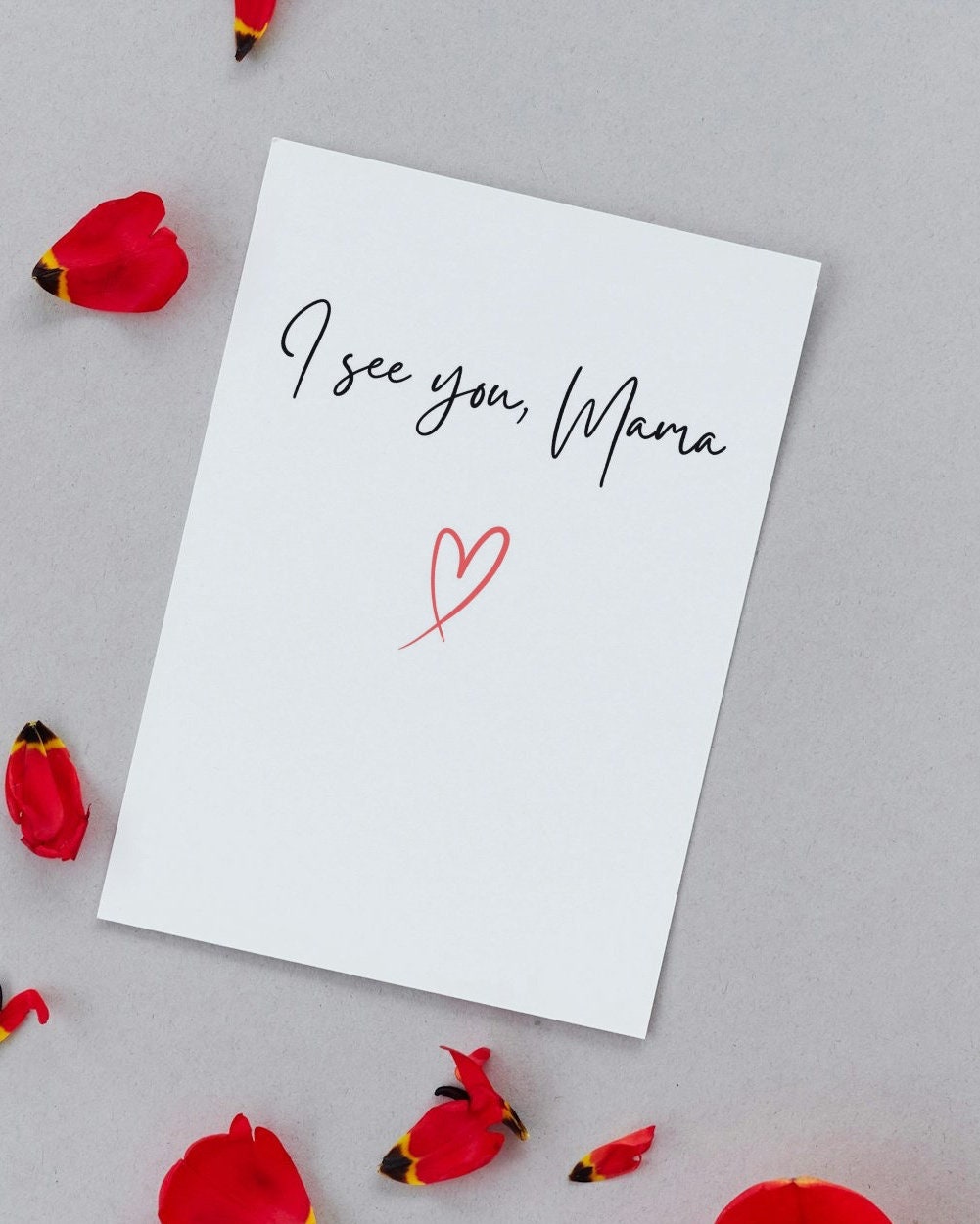 Printable Card for New Mom With Poem. Postpartum Support Card. Digital ...