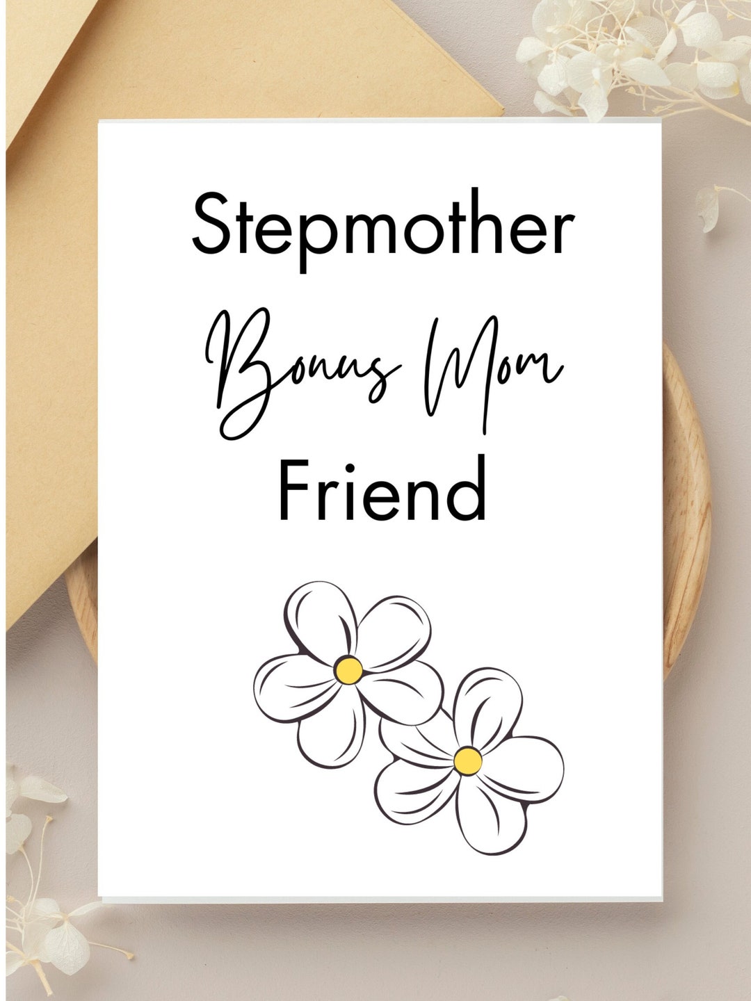 Printable Card For Stepmom Thoughtful Words For Stepmother Digital