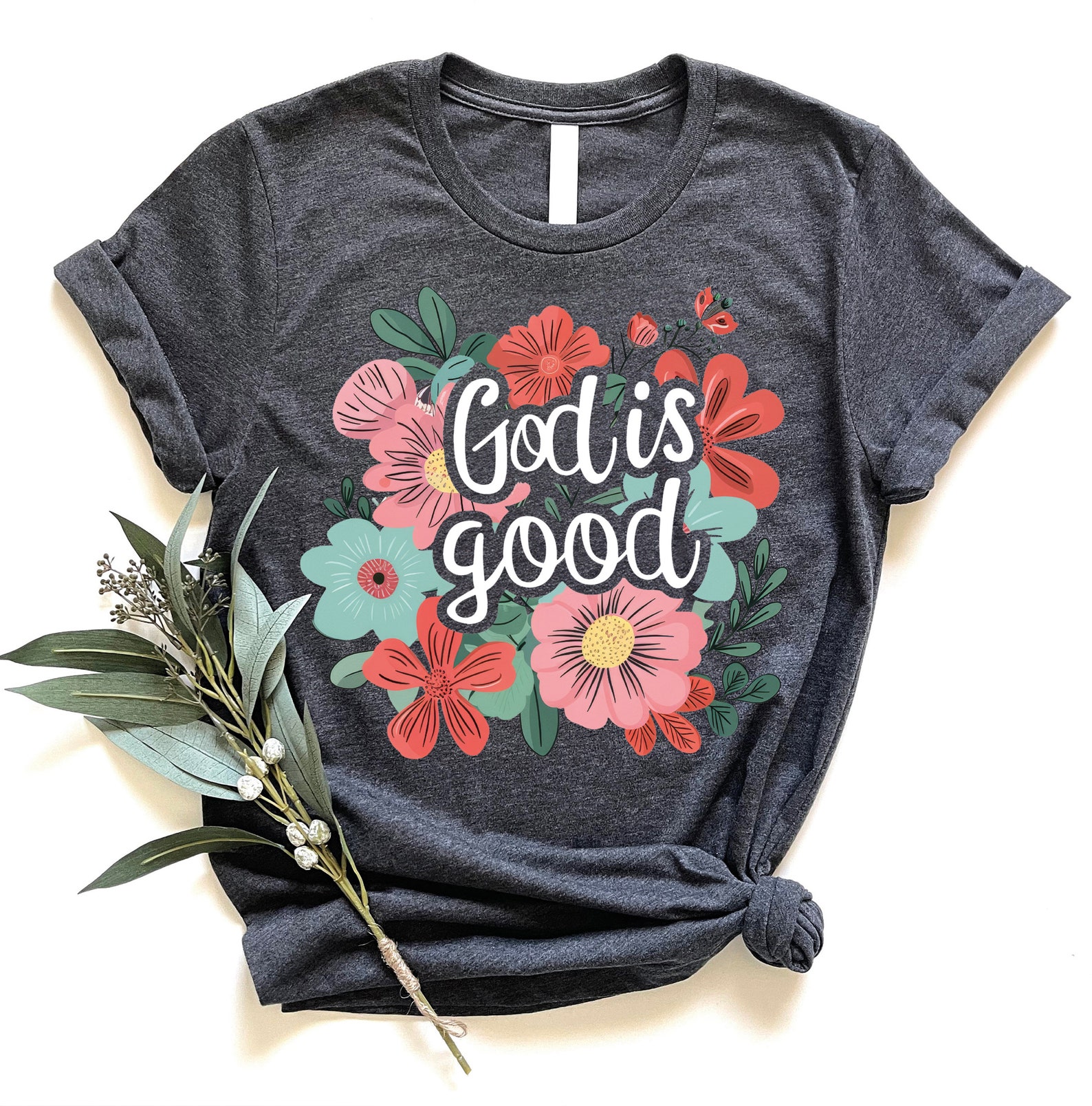 God is Good Shirt, Jesus is King T-shirt, Christian Based Shirt, Jesus ...