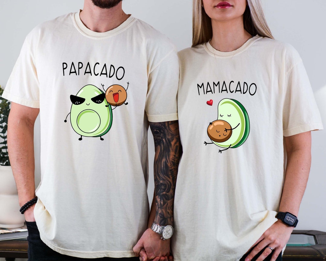 Mamacado and Papacado Shirt, New Mommy Shirt, New Daddy Shirt, Baby ...