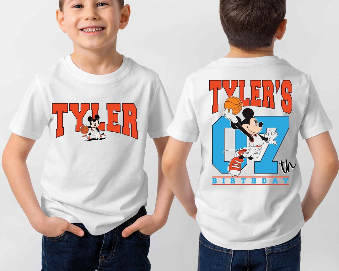 Disney Mickey Custom Basketball Shirt, Mickey Sports Shirt, Minnie ...