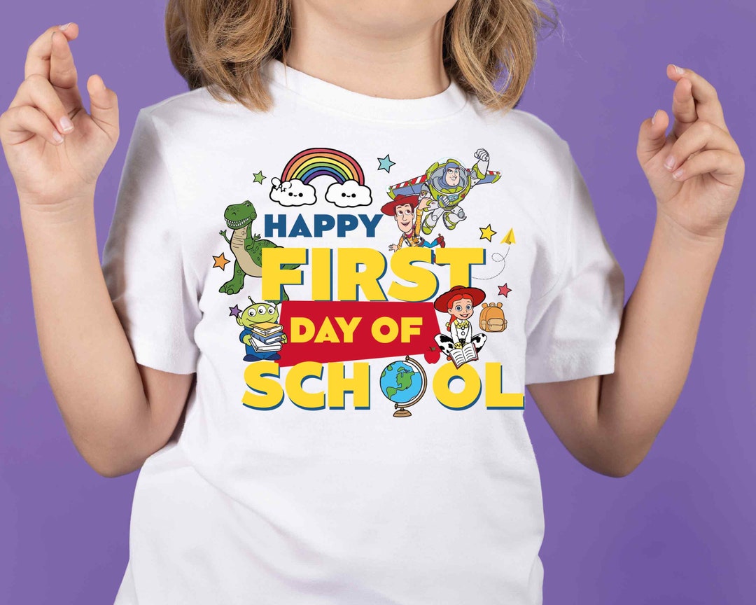 Disney Happy First Day of School Toy Story T-shirt, Disney Welcome Back ...