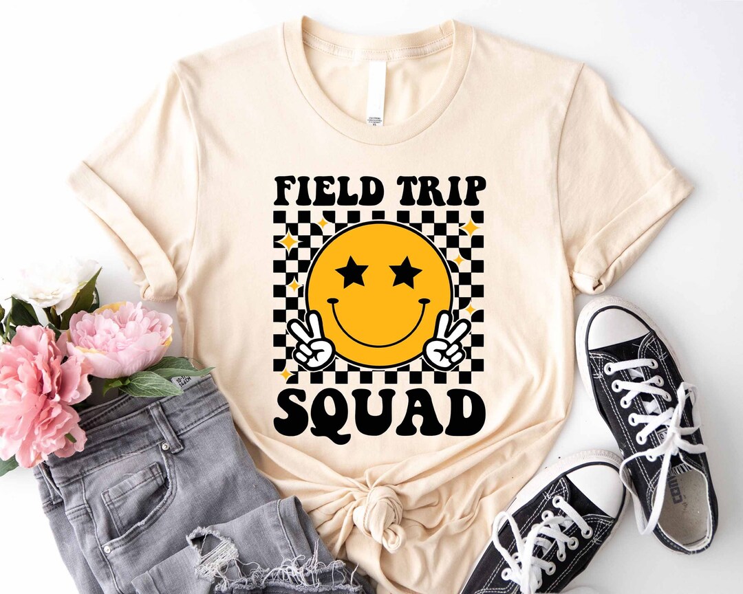 Field Trip Squad Shirt, School Events Shirt, Students Camp Shirt ...
