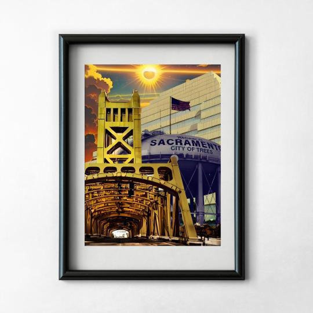City of Tree's - 11x17 Poster Art | Sactown Famous - Etsy