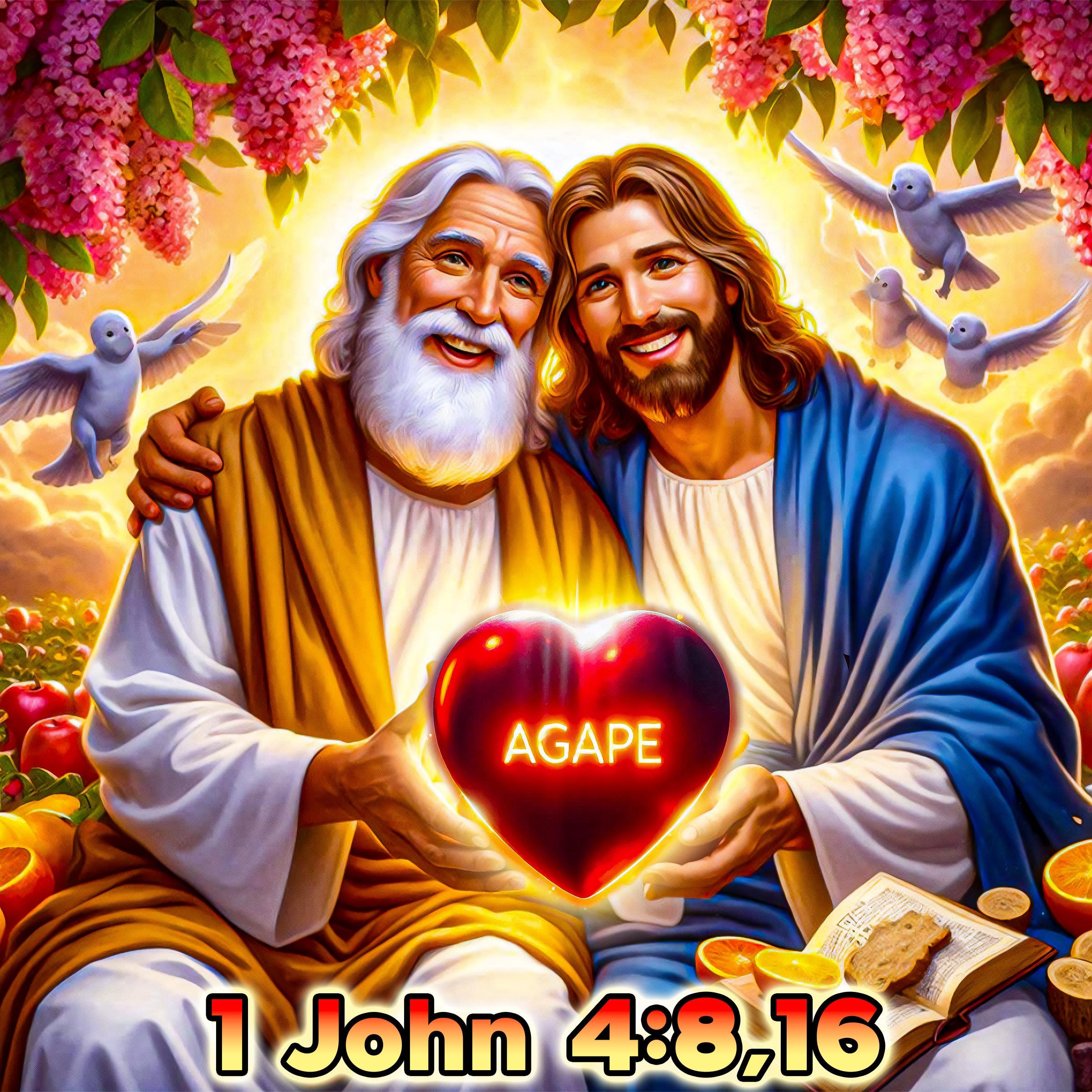 God's Agape Love Poster - Etsy