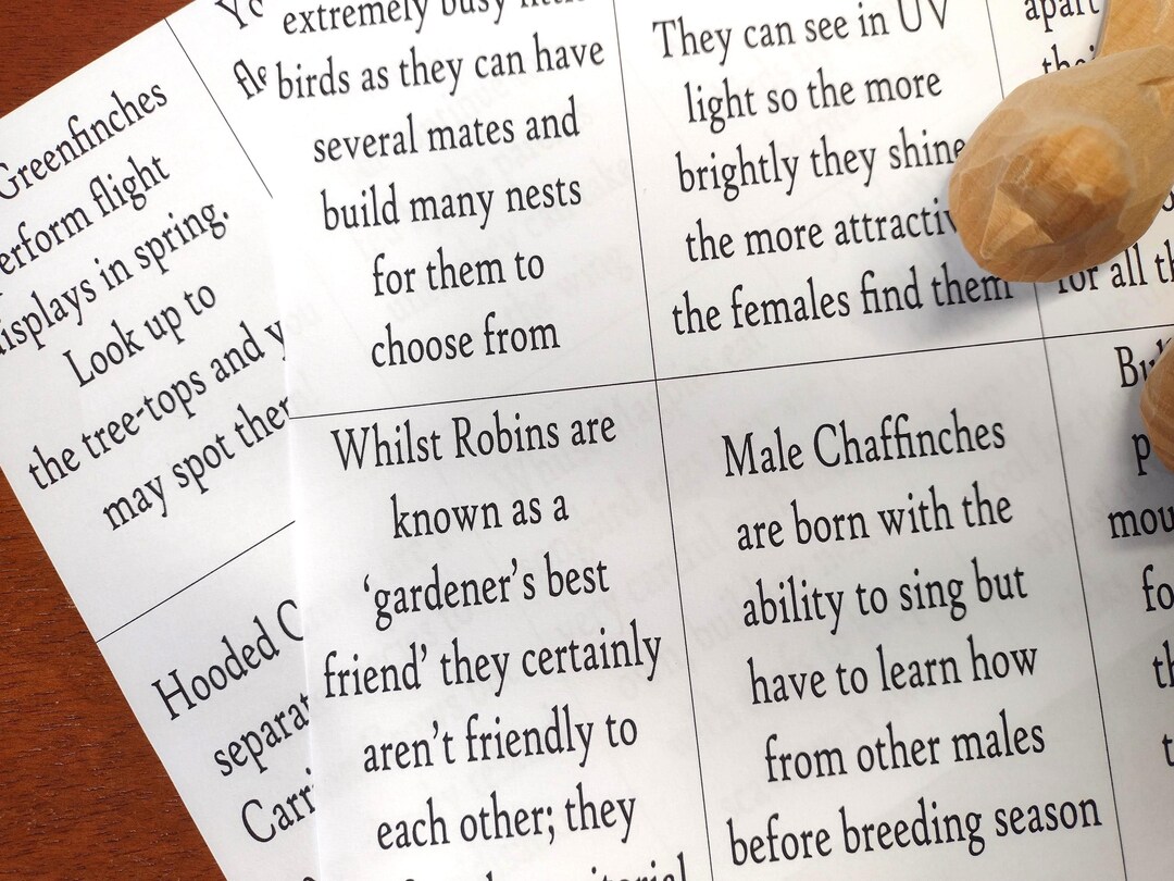 Garden Bird Cards, Fact Cards, Forest School Resources, Home Ed ...