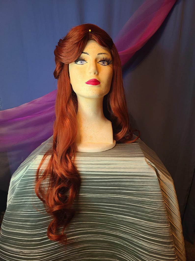 Ariel Cosplay Wig (parks Version) - Etsy