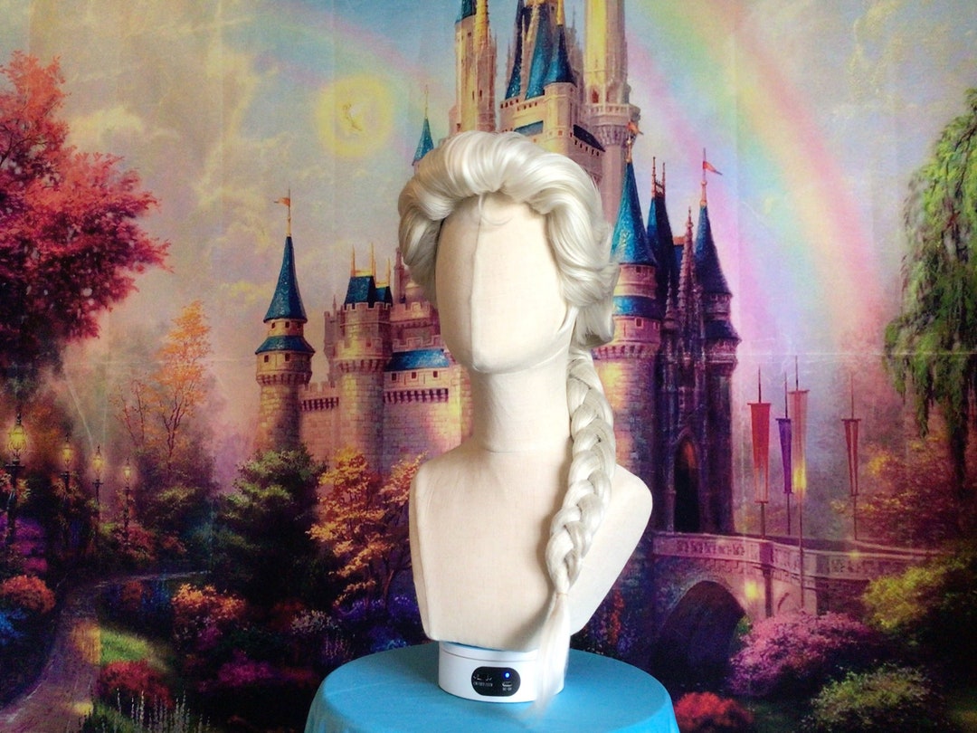 Elsa Cosplay Wig (parks Version) - Etsy