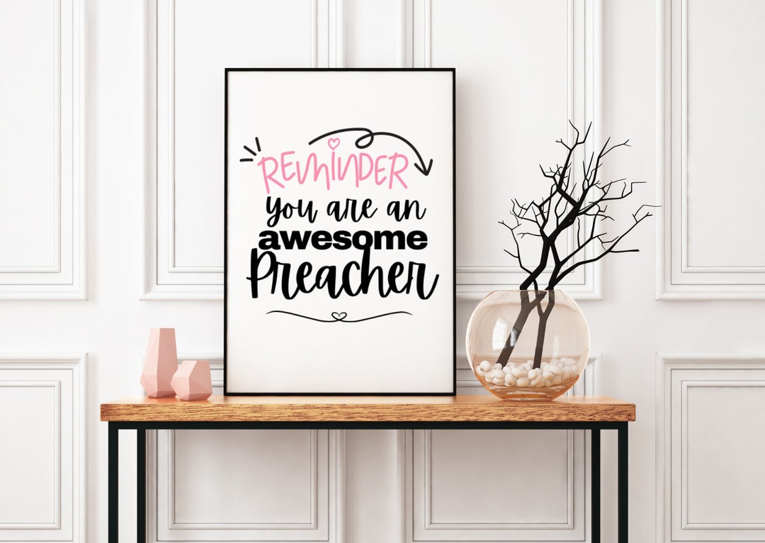 Preacher Svg Awesome Preacher Digital Download Digital Files Svg Pdf ...