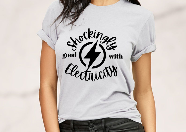 Funny Electrician SVG: Shockingly Good Electricity Design (digital ...