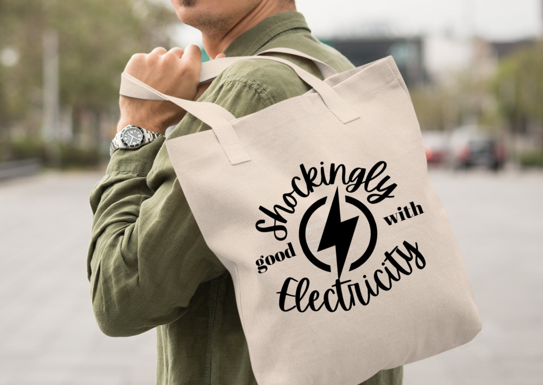 Funny Electrician SVG: Shockingly Good Electricity Design (digital ...