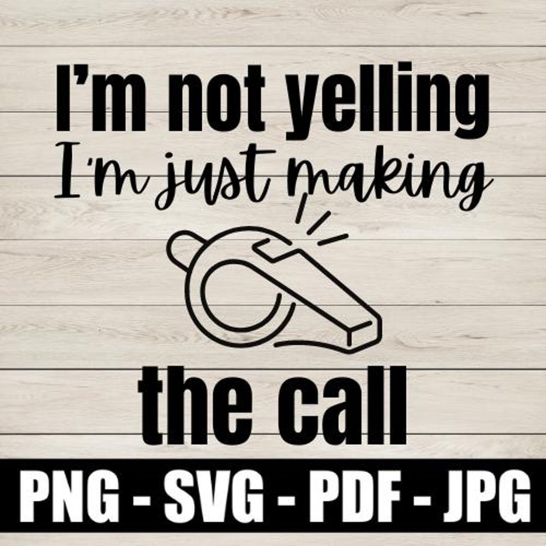 Umpire Svg Referee Shirt Referee Digital Download Digital Files Svg Pdf ...