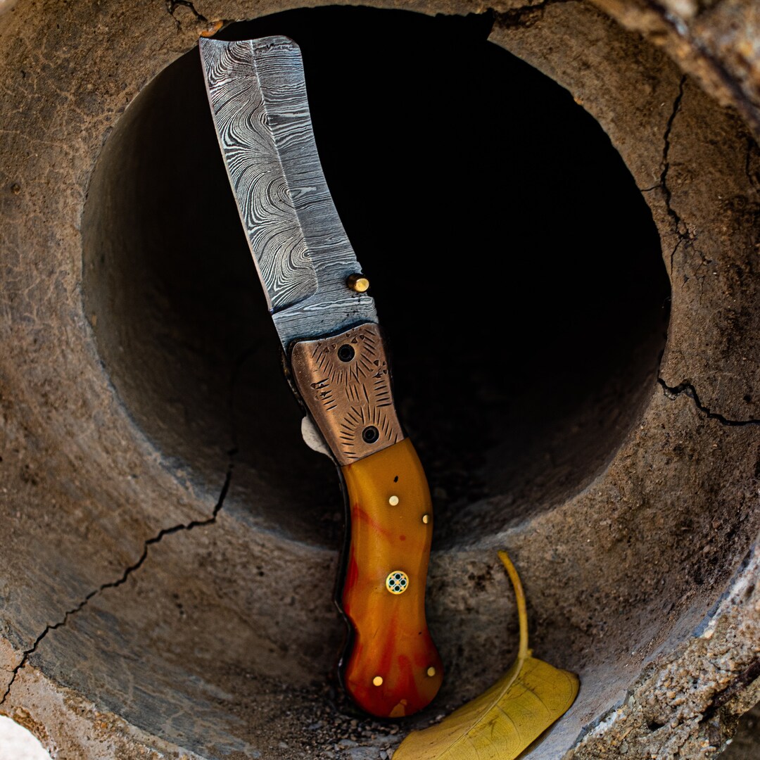 Customized Chef Kitchen Cleaver damascus Steel Meat Chopper Knife ...