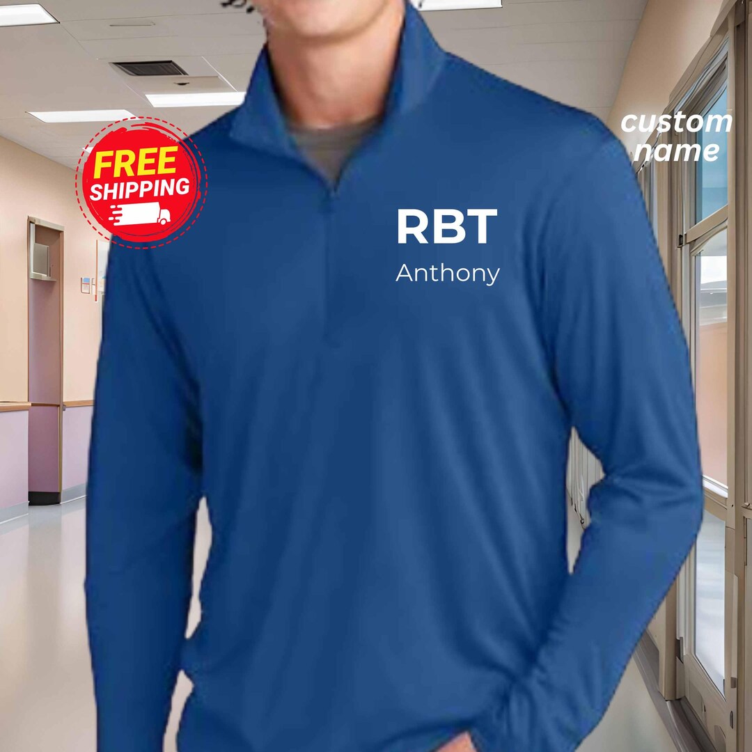Personalized RBT Quarter Zip | Custom Name Registered Behavior ...