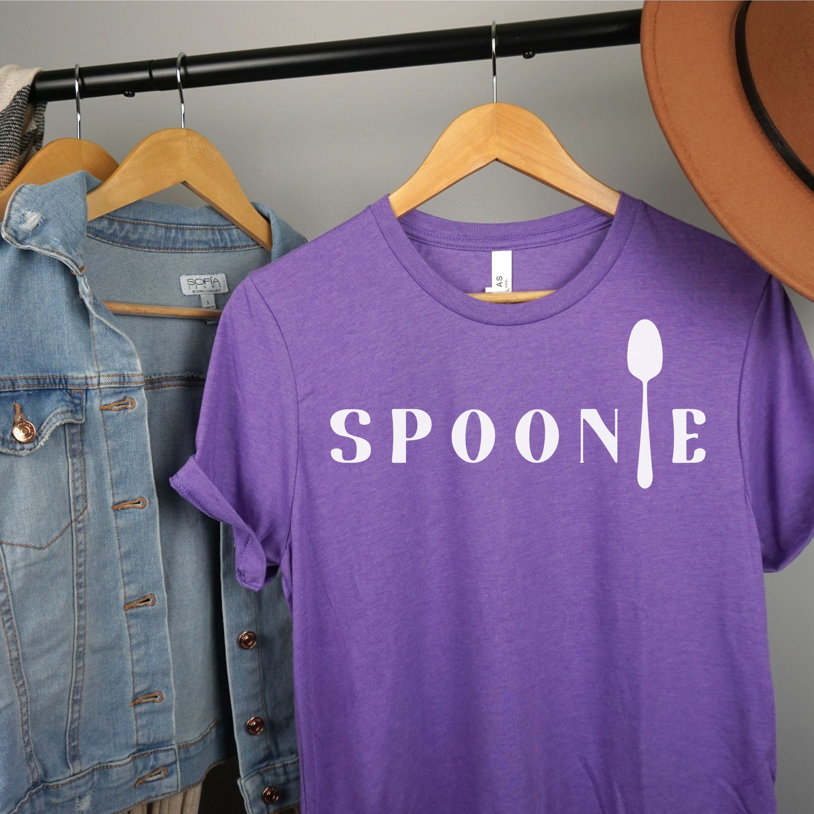 Spoonie Unisex T-shirt, Spoonie Shirt, Spoonie Gift, Chronic Illness ...
