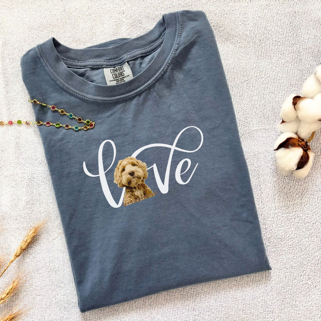 Labradoodle Comfort Colors Shirt, 100 Percent Ringspun Cotton Dog Lover ...