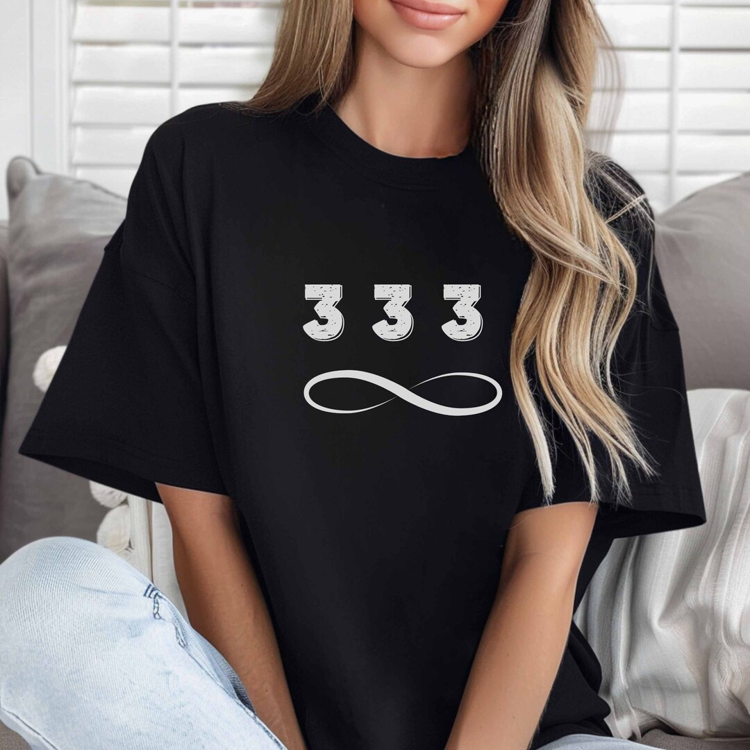 Angel Number 333 Shirt Angel Number Tshirt, Comfort Colors Shirt ...