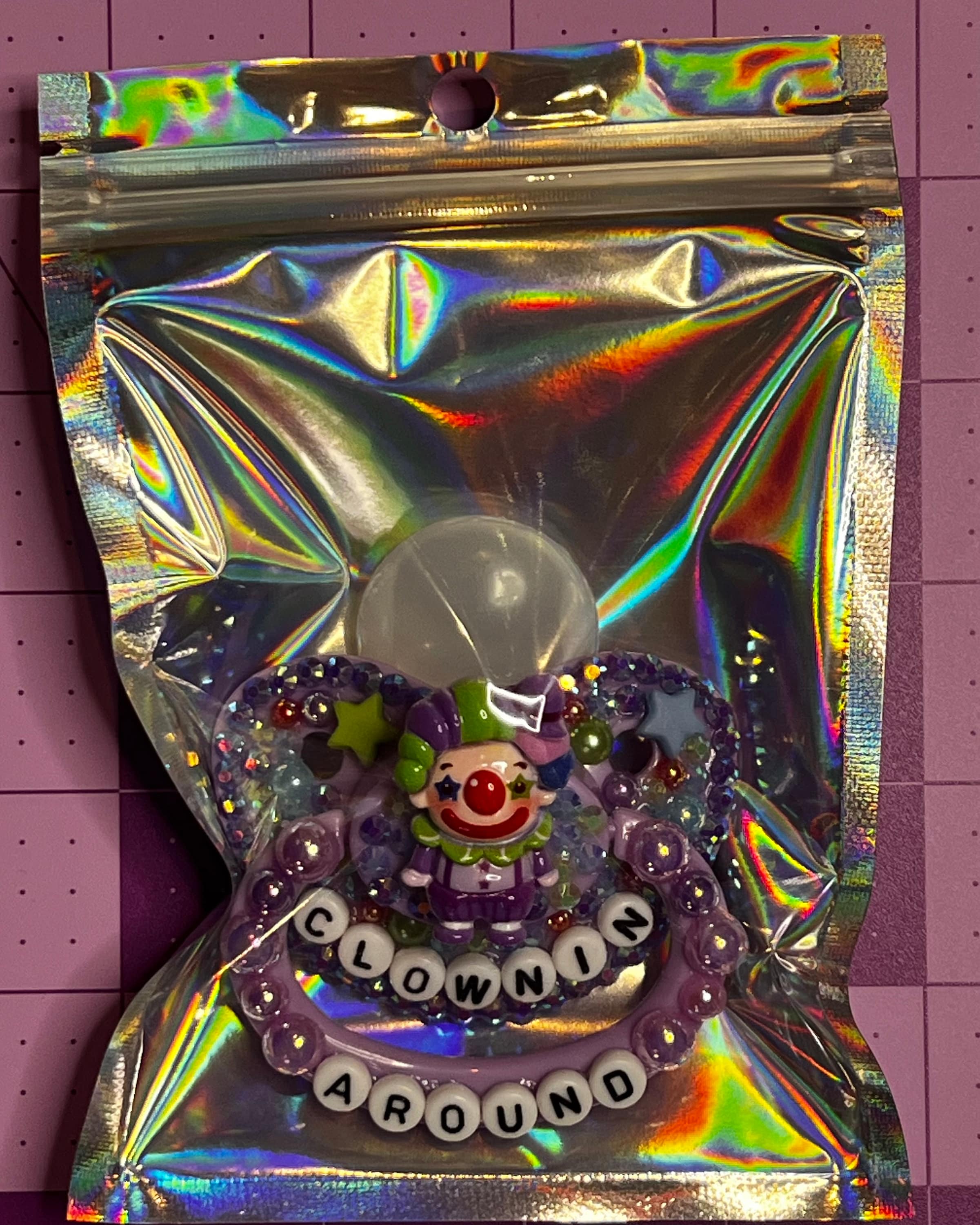 Rave/edm Deco Adult Pacifier - Etsy