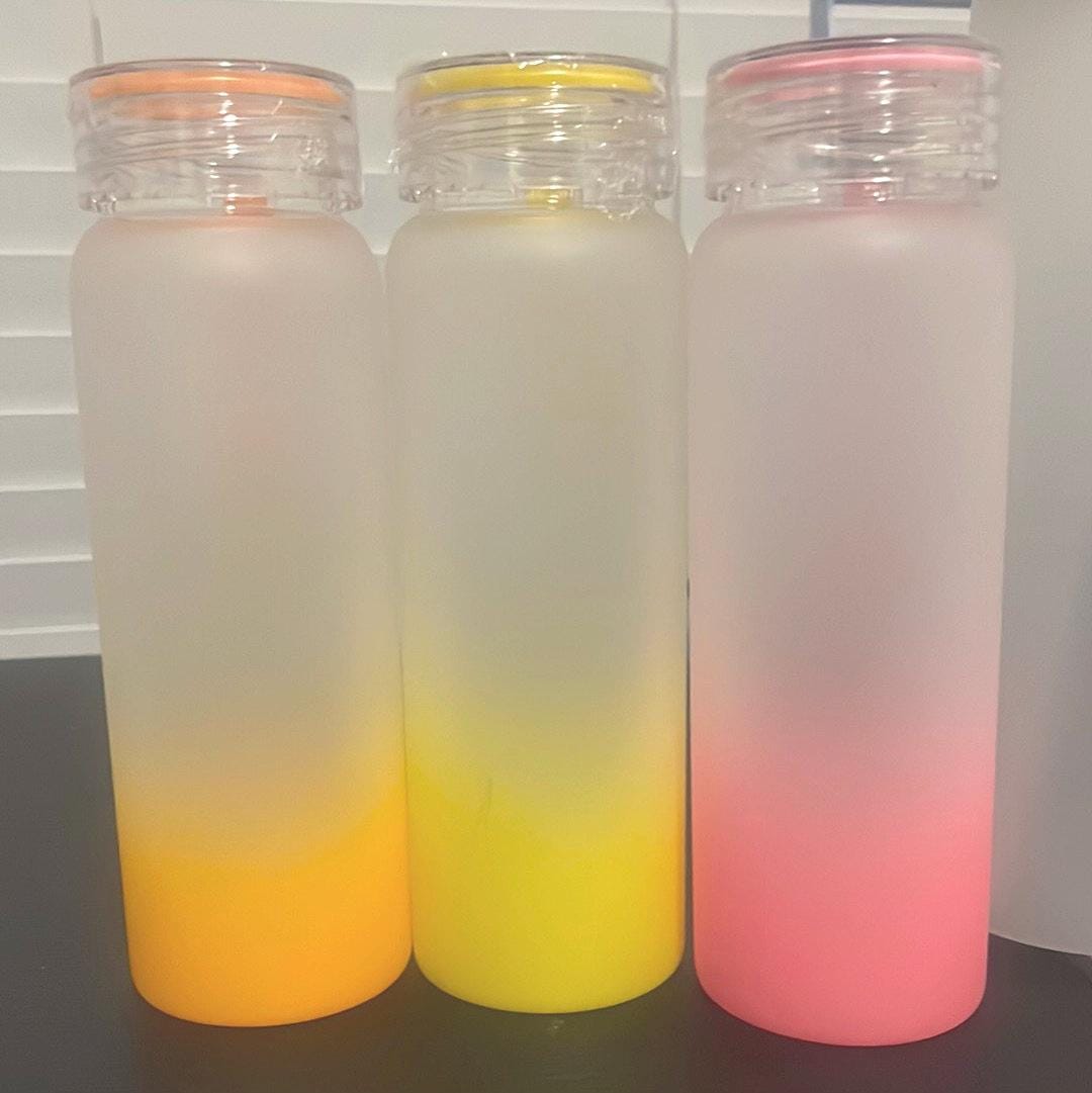 Glass Custom Water Bottles - Etsy